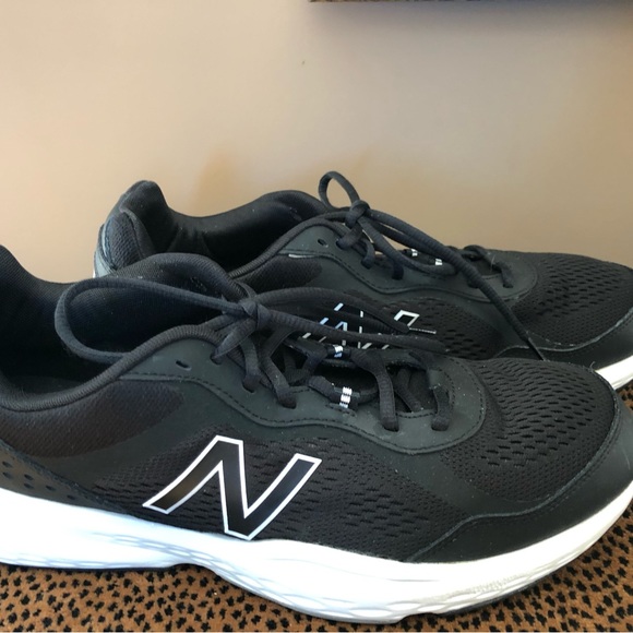 New Balance | Shoes | New Balance Black Mens Shoes Sz 3 | Poshmark